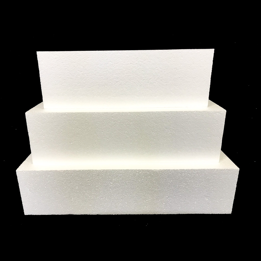 Square Cake Dummy Set of 3 Dummies from 12" to 16" by Shape Innovation ...